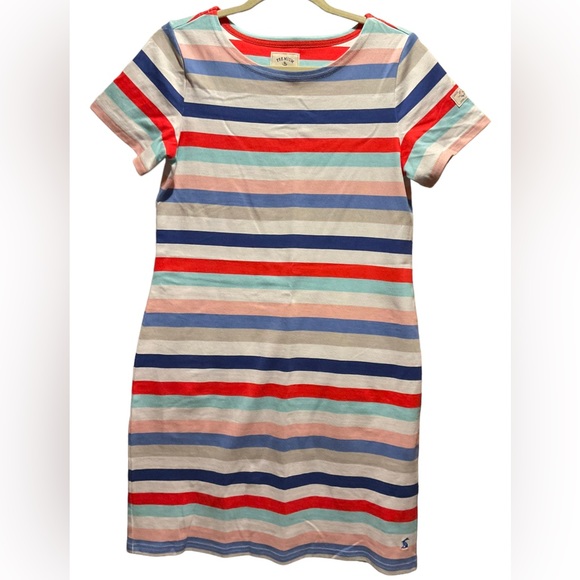 Joules | Dresses | Joules Riviera Blue Stripes Dress | Poshmark